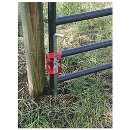 Livestock Gate Anchor, Round Tube, 1.75 to 2-In. - - RedBarn Feed & Supply